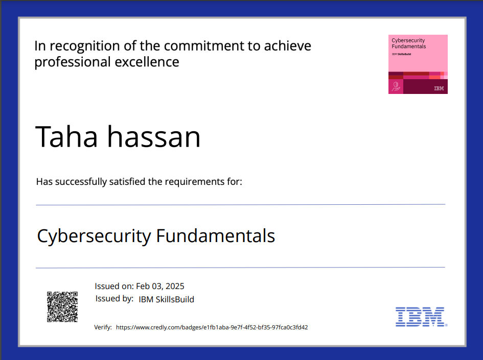 Taha Hassan | Software Developer | AI/ML Engineer